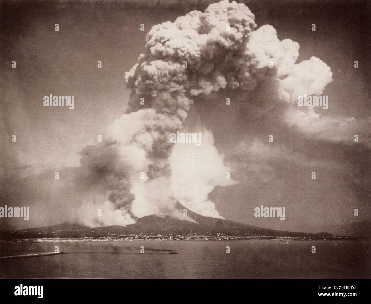 Der ausbruch des vesuv hi-res stock photography and images - Alamy