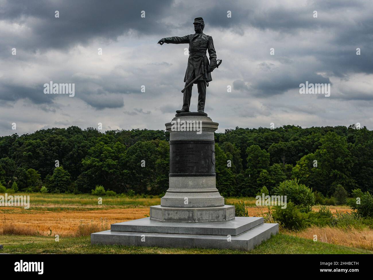 Monument to Major General Abner Doubleday, Gettysburg National Military ...