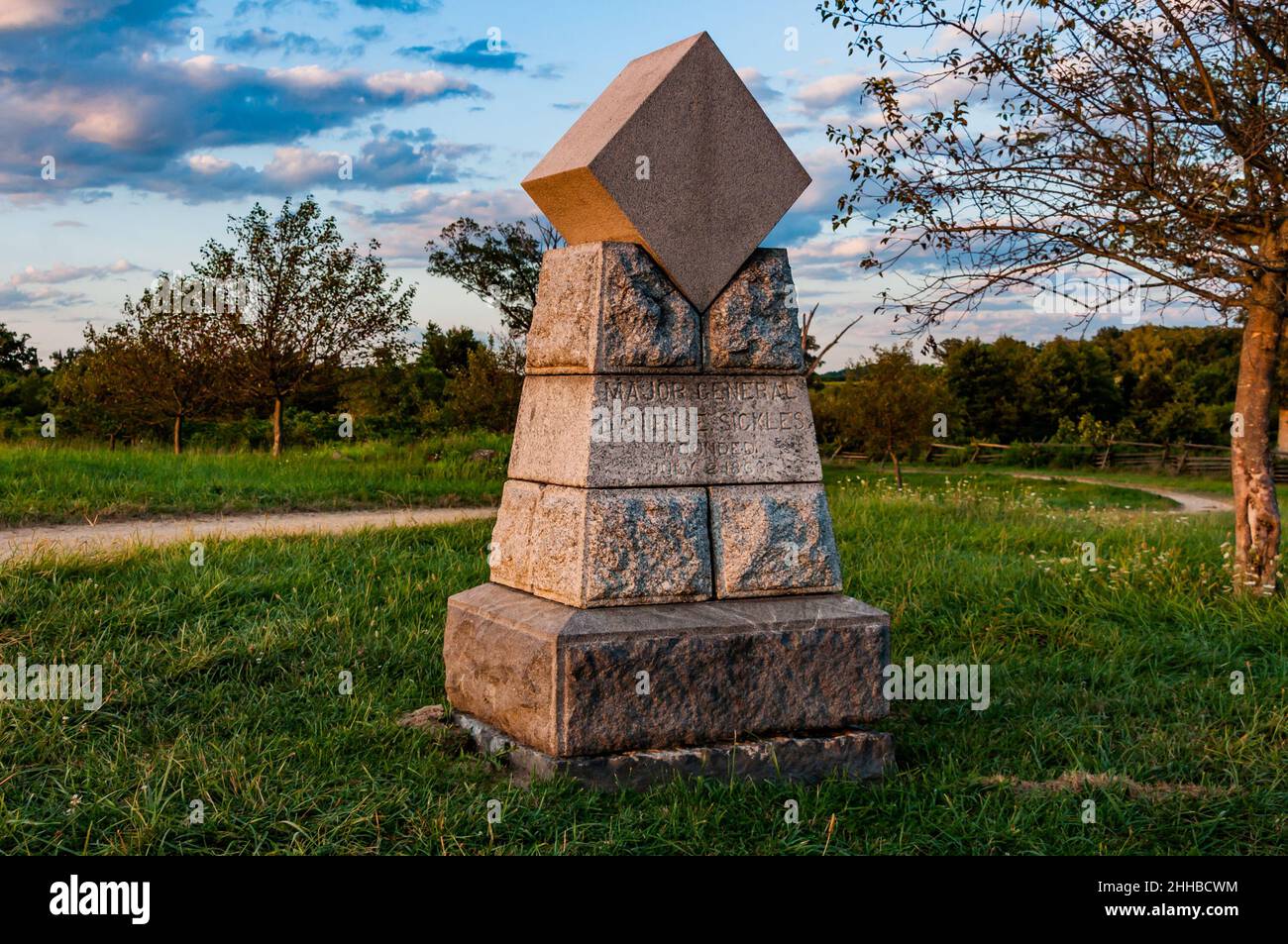 Major general dan sickles hi-res stock photography and images - Alamy