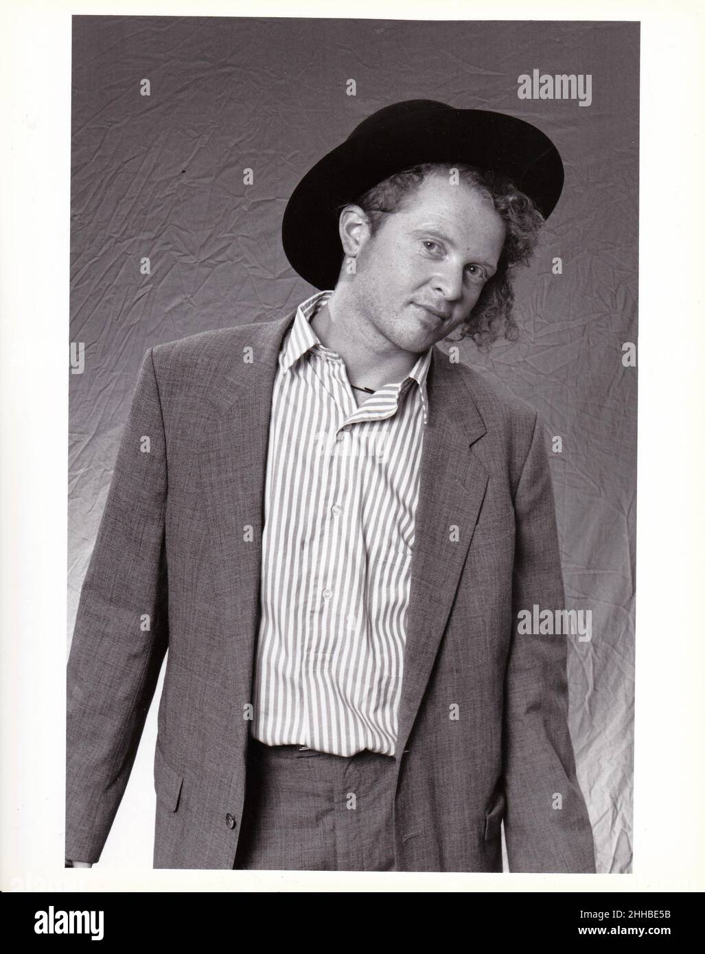 Portrait of Mick Hucknall of Simply Red circa 1985 Credit: Ron Wolfson ...