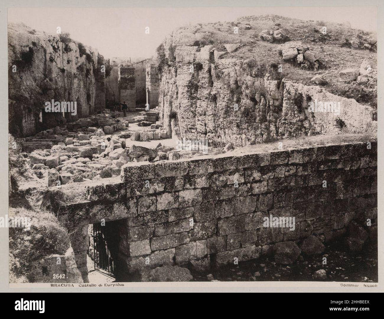 Sommer, Giorgio (1834-1914) - n. 2642 - Siracusa - Castello di Euryalus ...