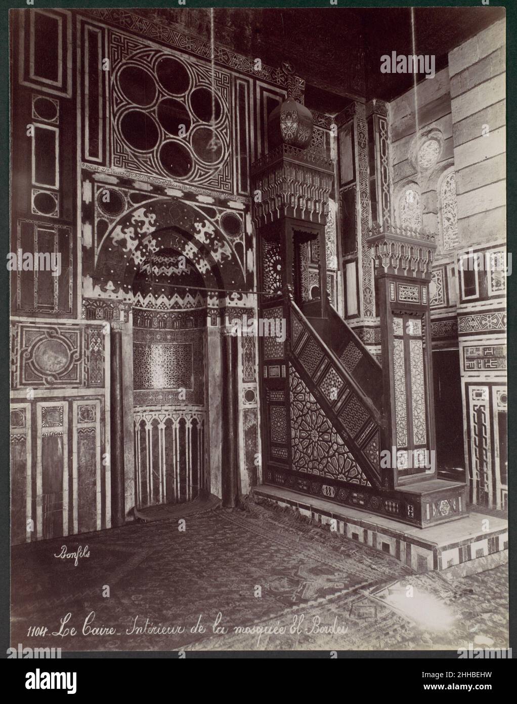 Intérieur de la mosquée hi-res stock photography and images - Alamy