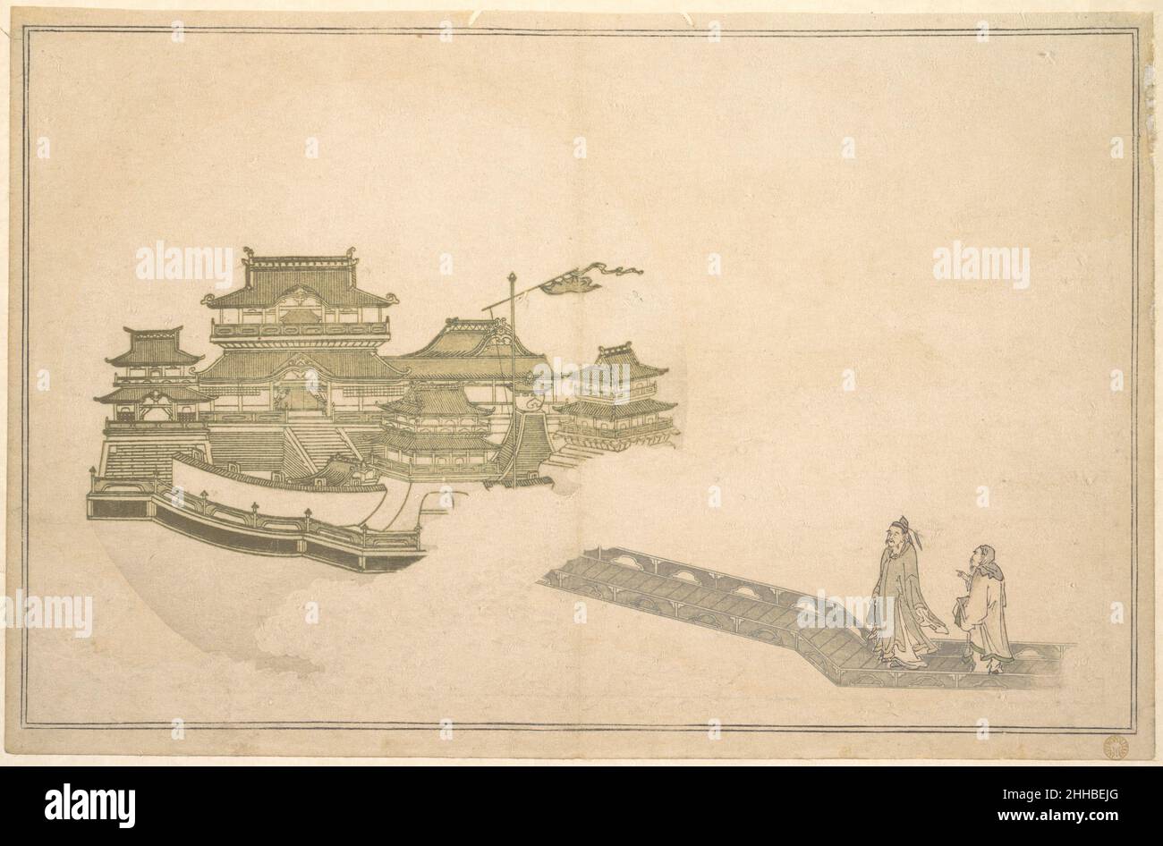 The Palace in the Moon 8th month, 1789 Kitagawa Utamaro Japanese. The ...