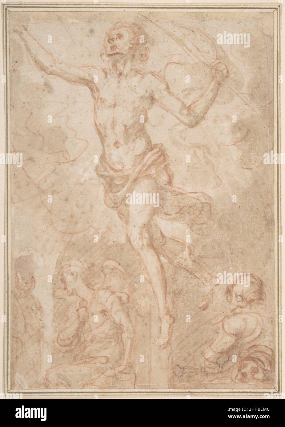 The Resurrection of Christ 17th century Anonymous, Italian, Roman-Bolognese, 17th century ...