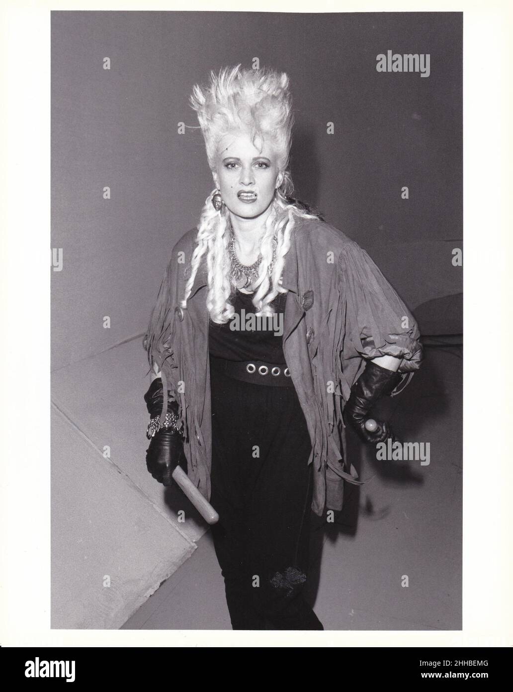 80's Band The Thompson Twins image taken backstage of Alannah Currie ...