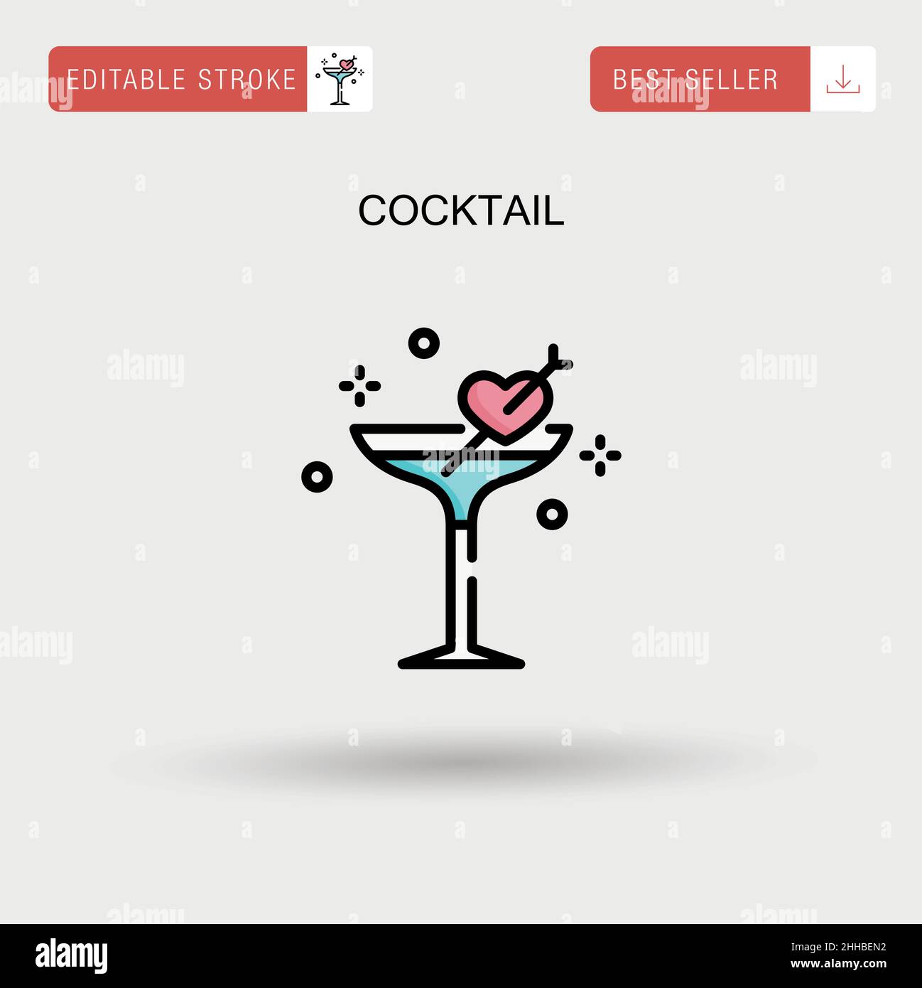 Alcoholic cocktail party Stock Vector Images - Alamy