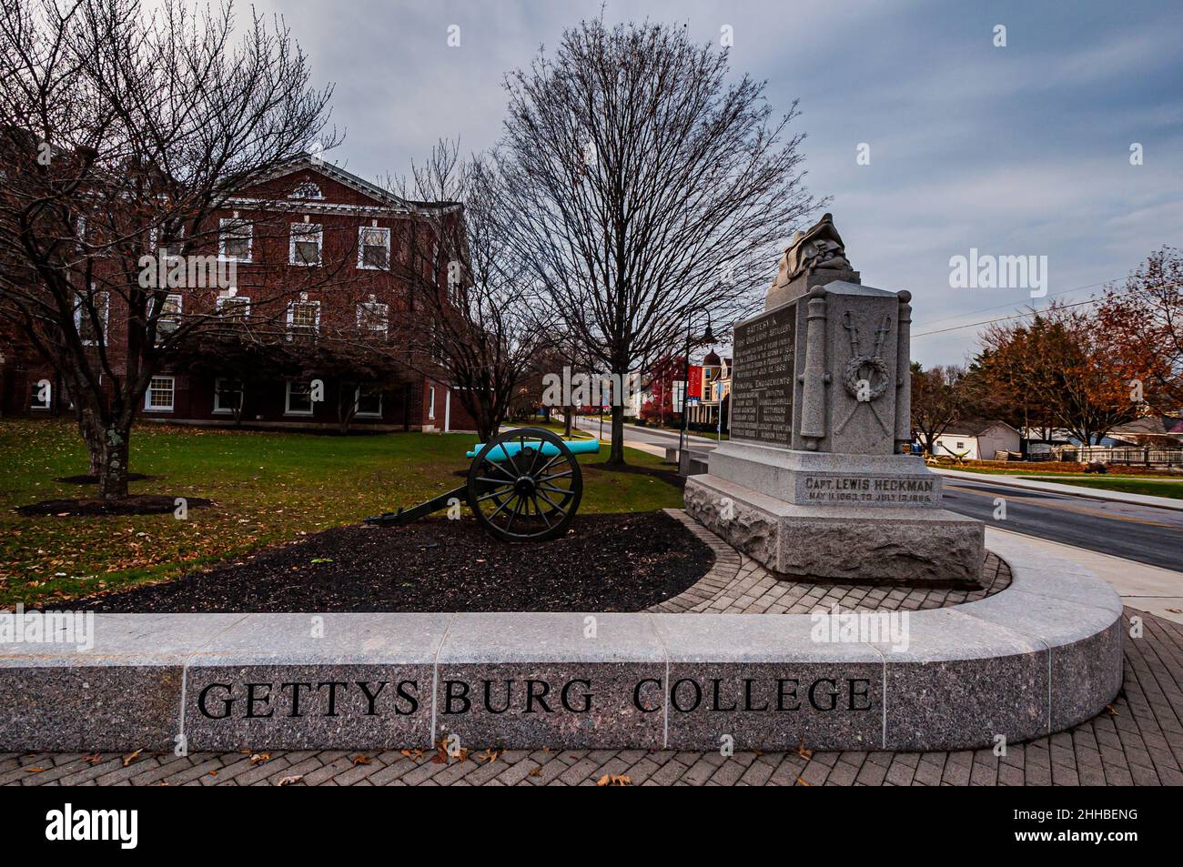Photo of Gettysburg College, Gettysburg, Pennsylvania USA Stock Photo ...