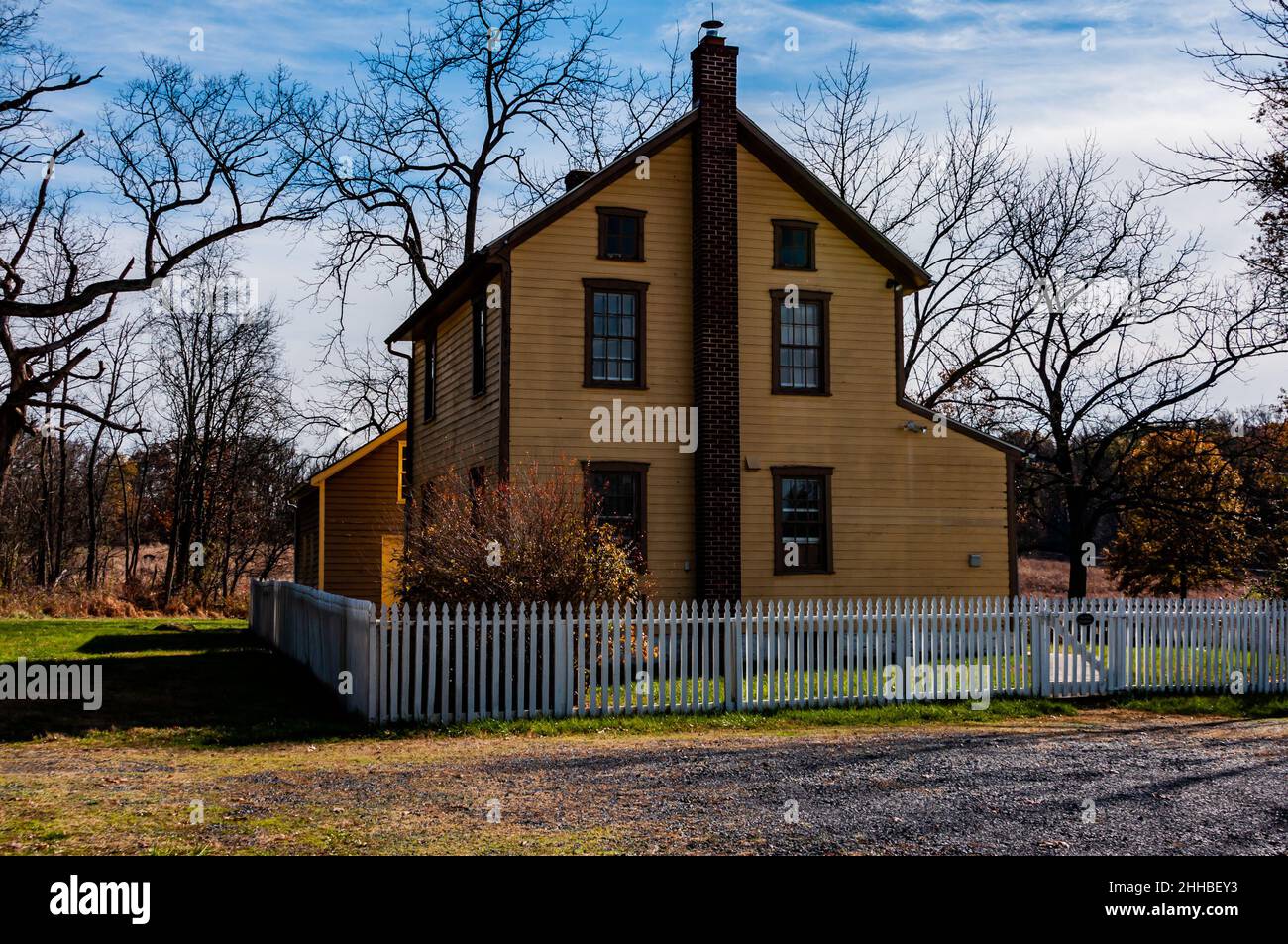 Photo of A Gettysburg Civil War Farmhouse, Gettysburg National Military ...