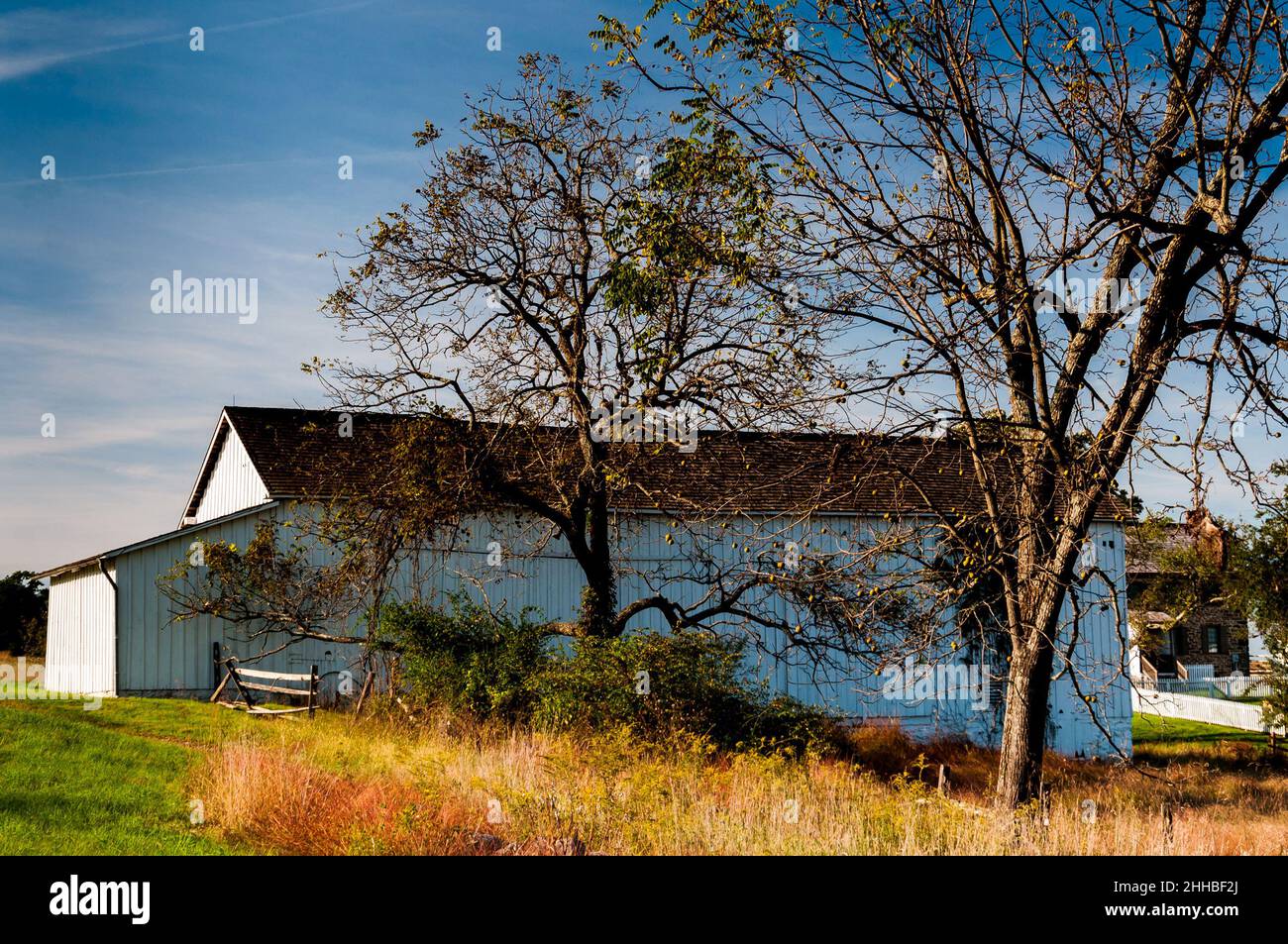 Photo of Civil War Era Barn, Gettysburg National Military Park ...