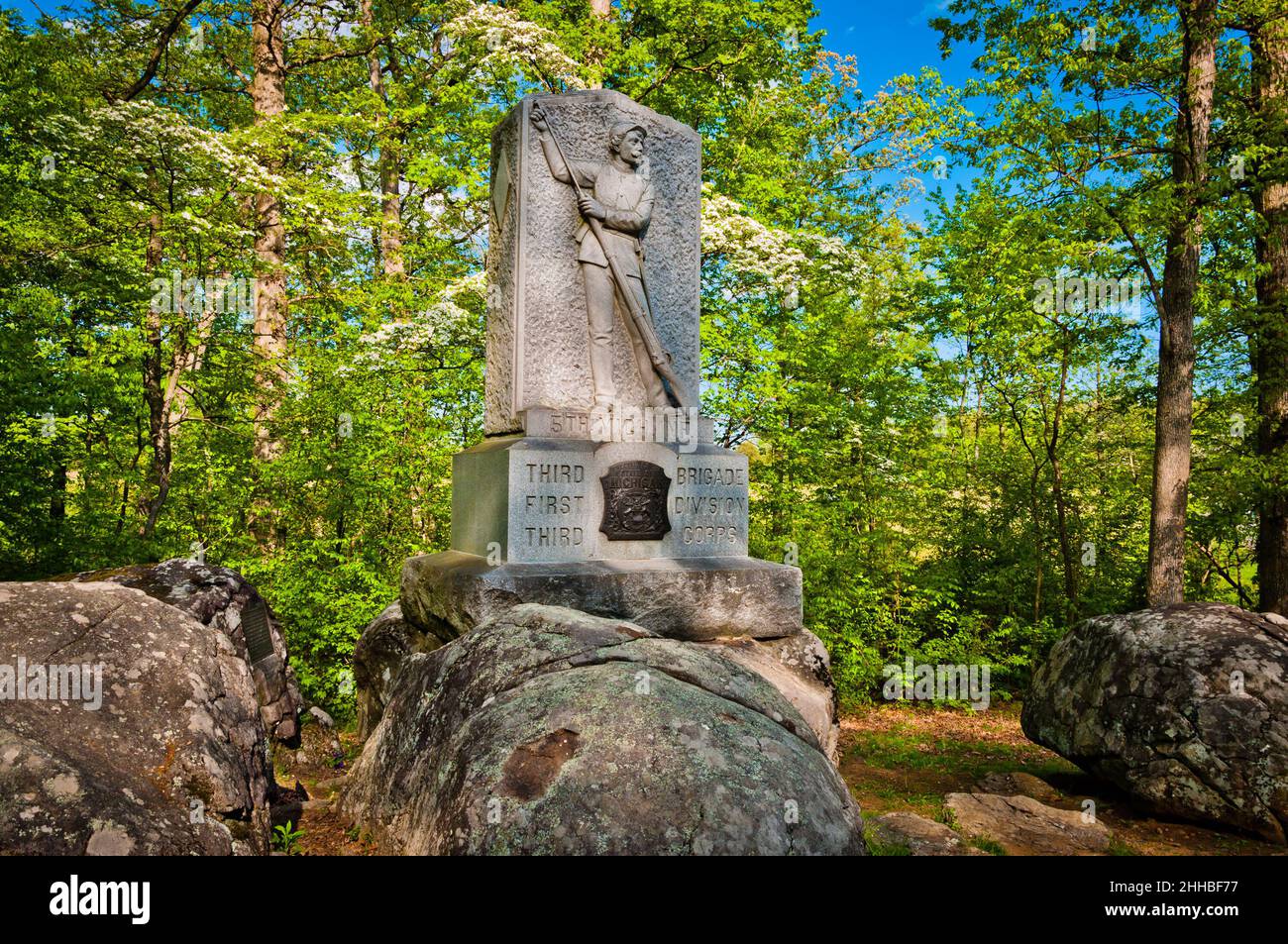 5th michigan volunteer infantry hi-res stock photography and images - Alamy