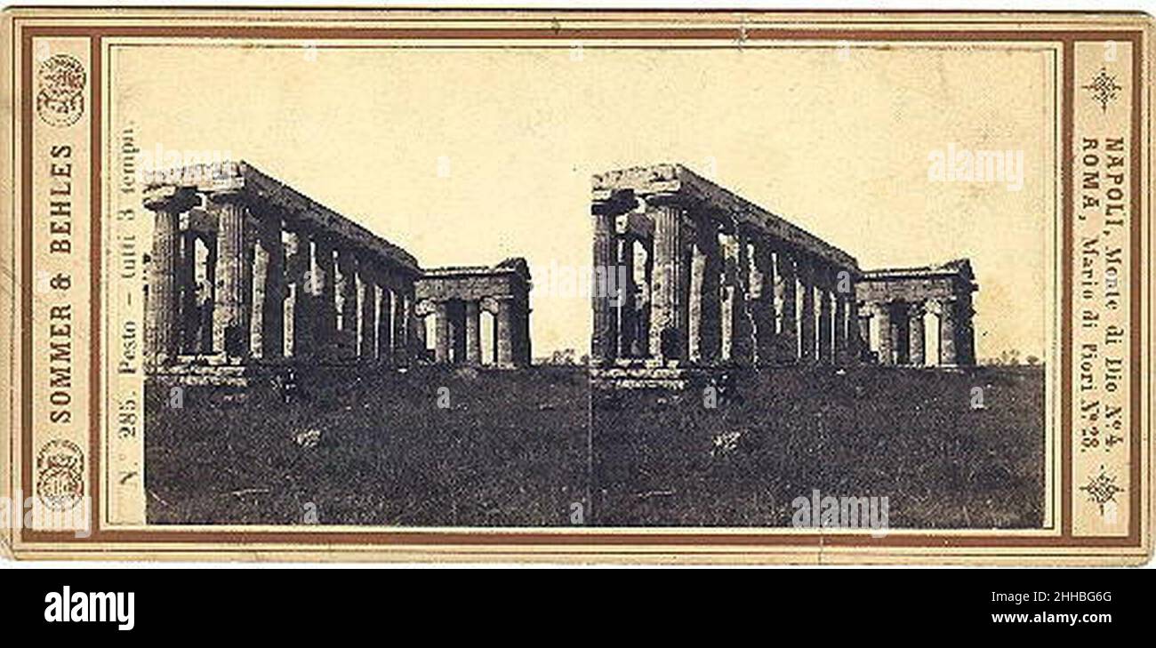 Sommer, Giorgio (1834-1914) & Behles, Edmund (1841-1924) - n. 285 ...