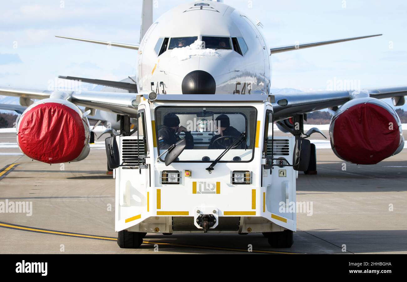 MISAWA, Japan (Jan. 23, 2021) – Sailors assigned to the “Golden ...