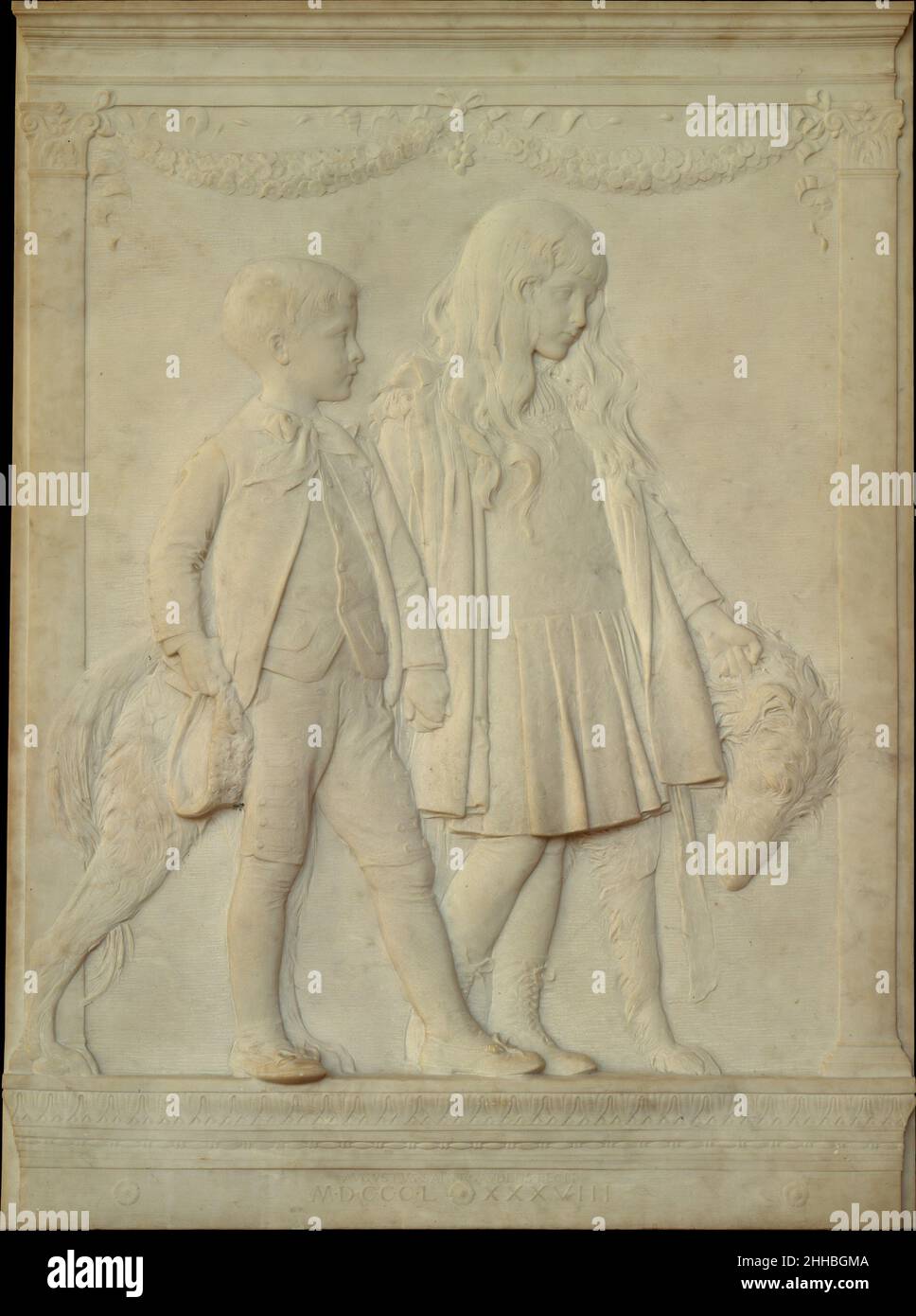 The Children of Jacob H. Schiff 1884–85, carved 1906–7 Augustus Saint ...