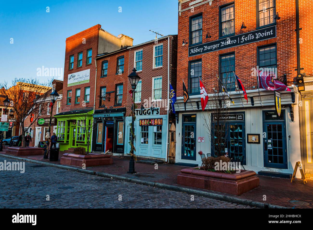 Photo of Sunset at Fells Point, Baltimore, Maryland, USA Stock Photo ...