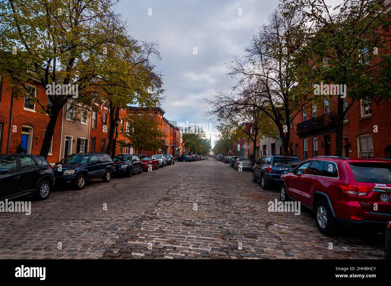Photo of the Neighborhoods of Fells Point, Baltimore, Maryland USA ...