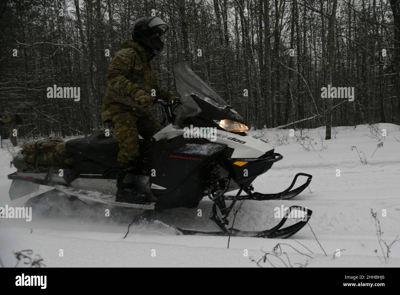 Army snowmobile hi-res stock photography and images - Alamy
