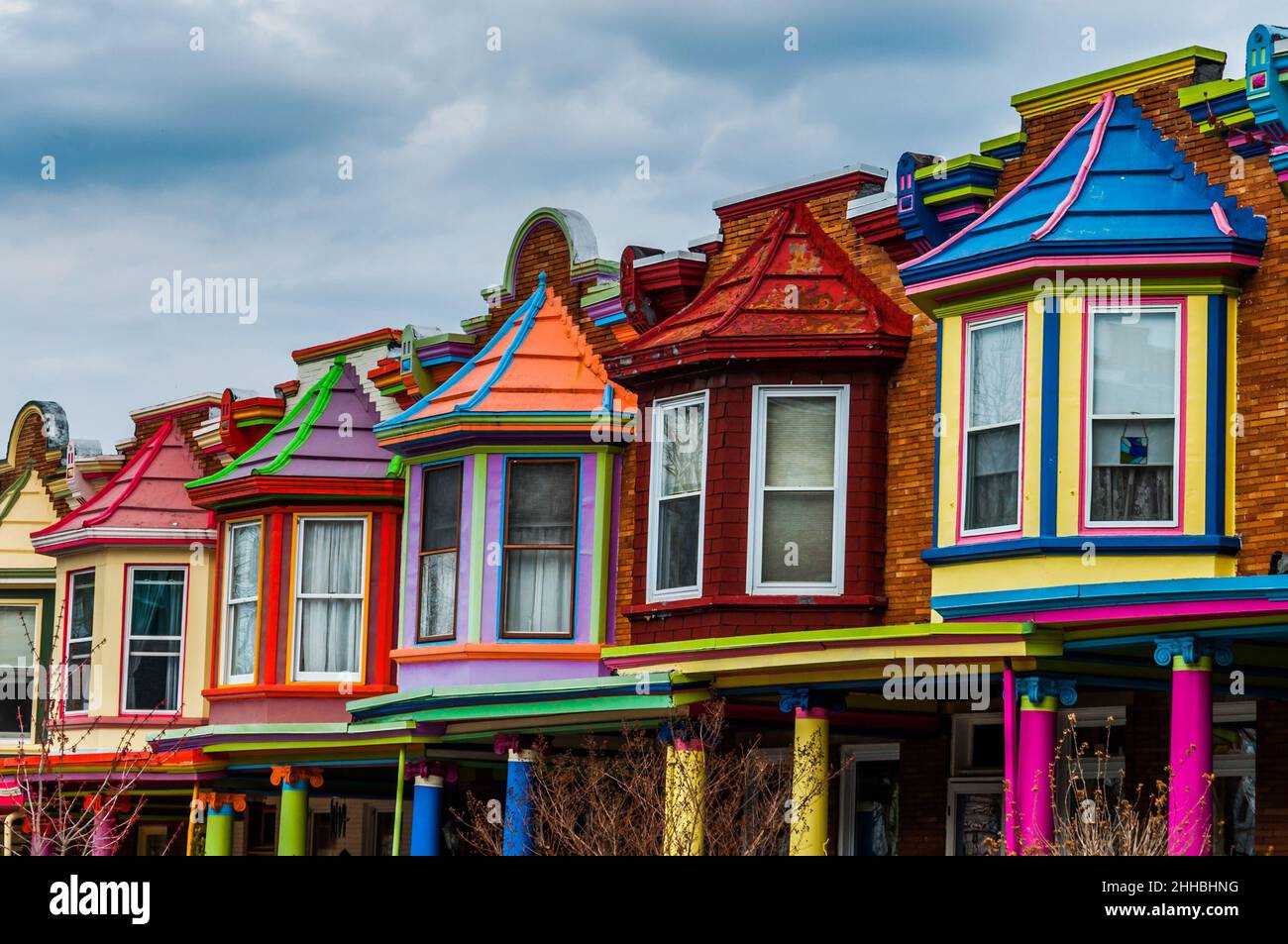Baltimore neighborhoods hi-res stock photography and images - Alamy