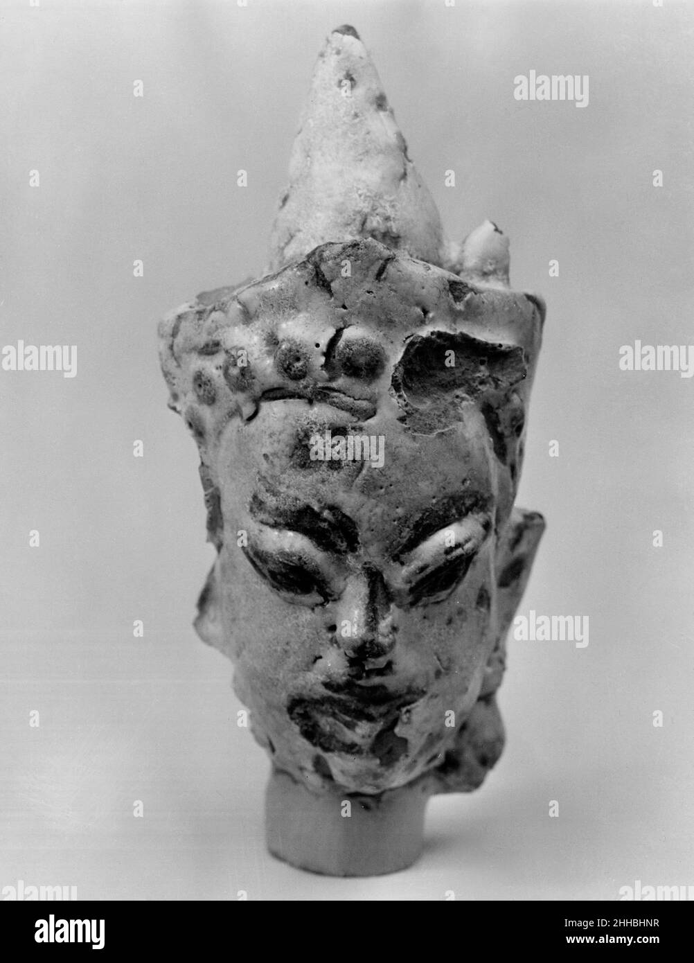 Head of a Deva 13th–14th century Thailand. Head of a Deva 37658 Stock ...