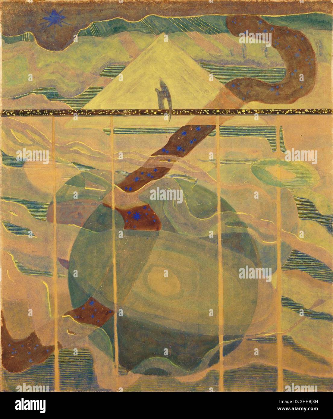 Sonata No. 6 (Sonata of the Stars). Andante Stock Photo - Alamy