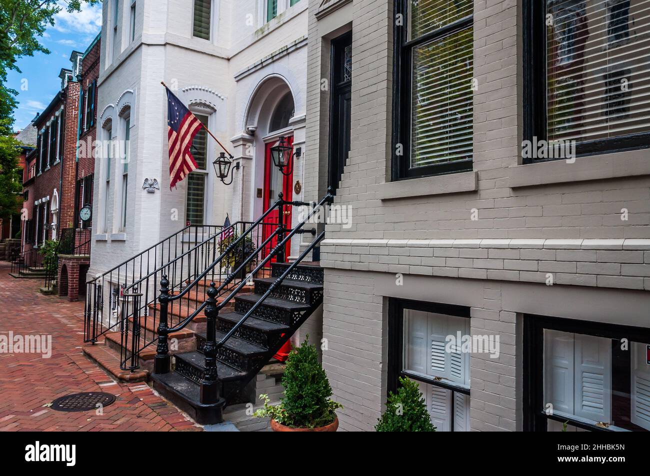 Capitol hill neighbourhood hi-res stock photography and images - Alamy