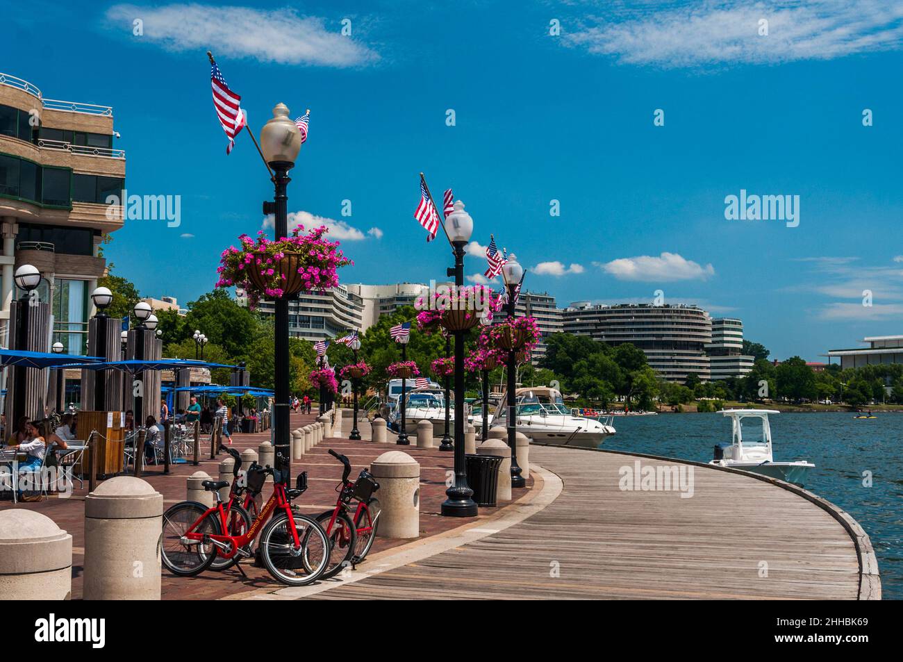 Photo of the Georgetown Waterfront Park, Washington, DC, USA Stock ...