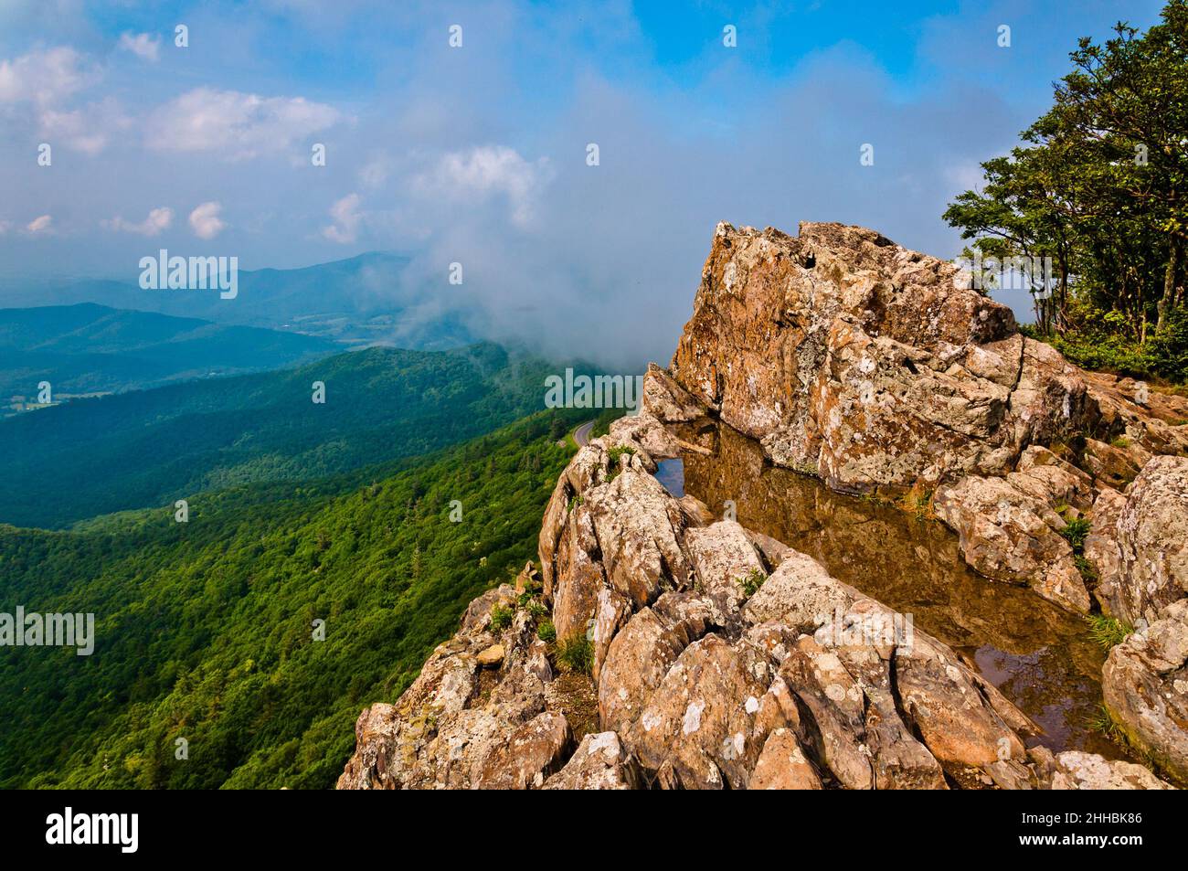 Photo of Little Stony Man Cliffs, Shenandoah National Park, Virginia ...