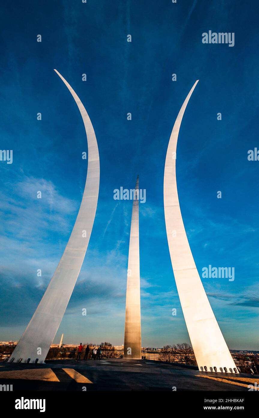 Us air force memorial hi-res stock photography and images - Alamy