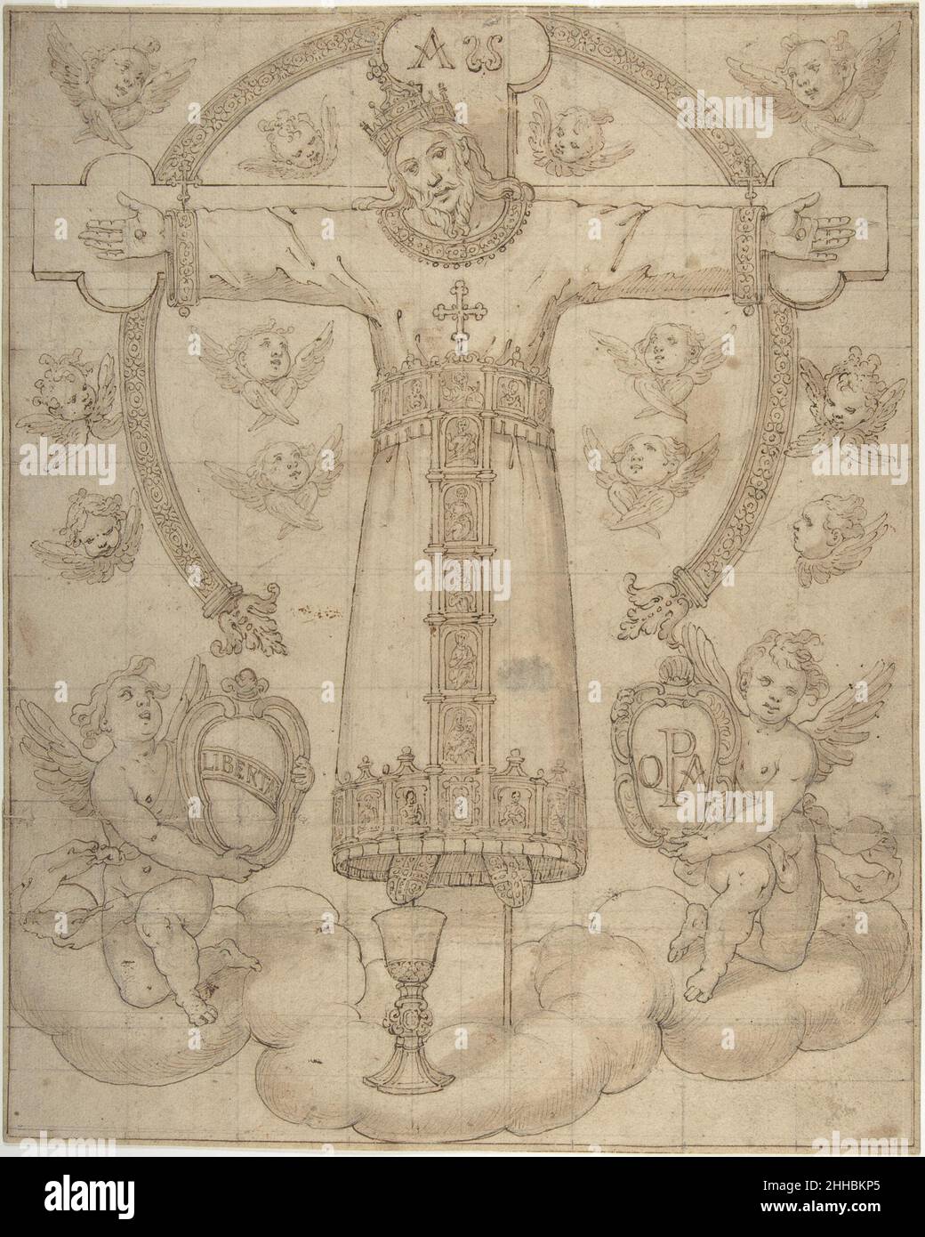 The Volto Santo of Lucca 16th century Anonymous, Italian, Tuscan, 16th ...