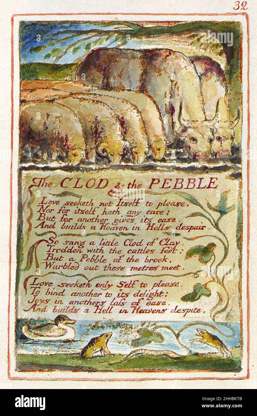 Songs of Innocence and of Experience copy Z object 32 The CLOD & the ...