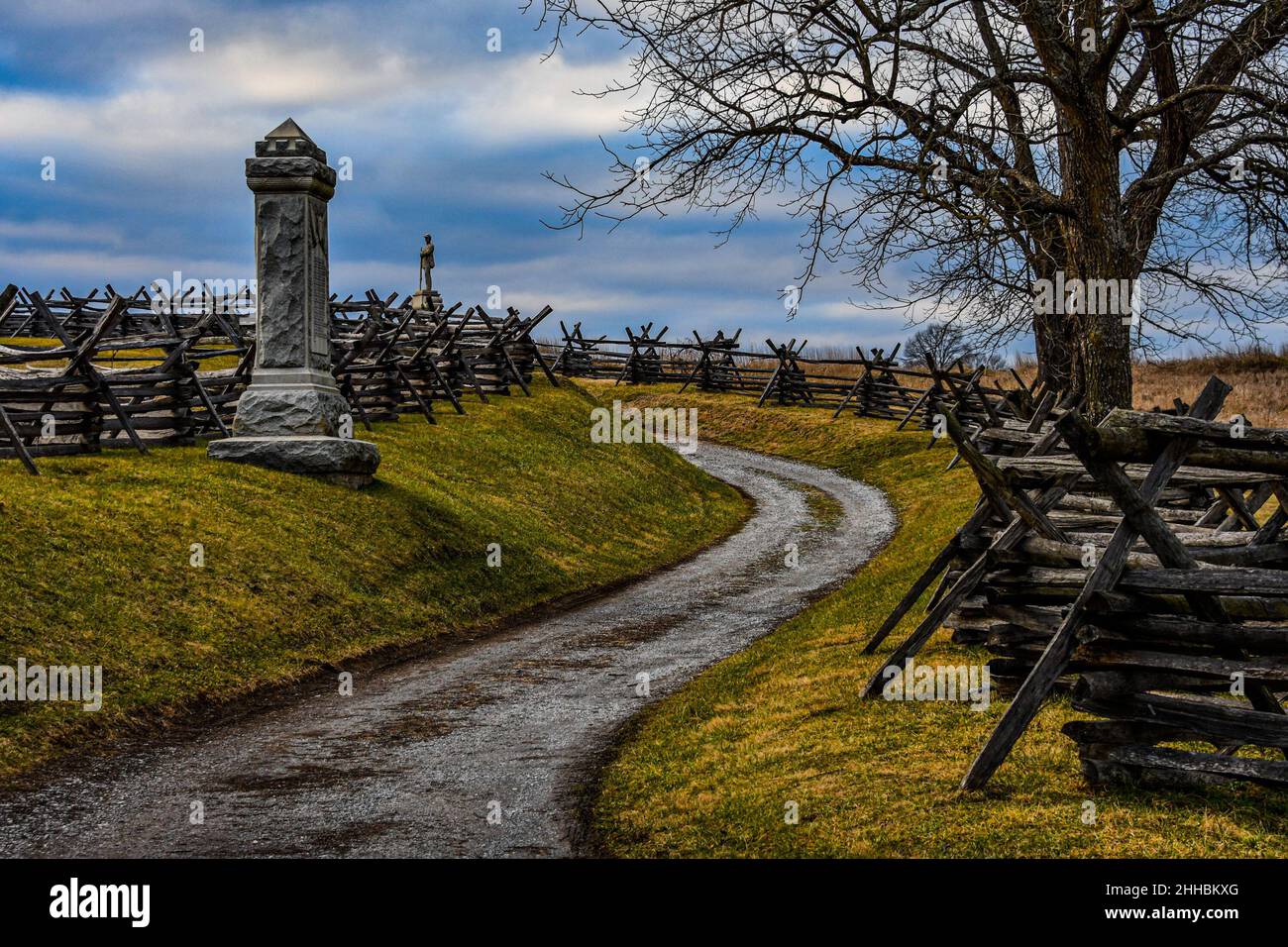 Photo of Bloody Lane, Antietam National Battlefield, Sharpsburg ...