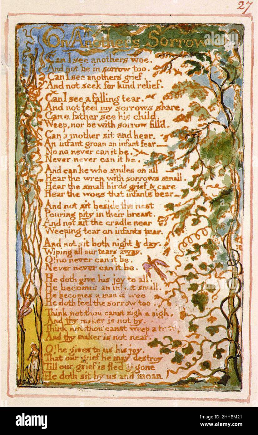 Songs of Innocence and of Experience, copy AA, 1826 object 27 On ...