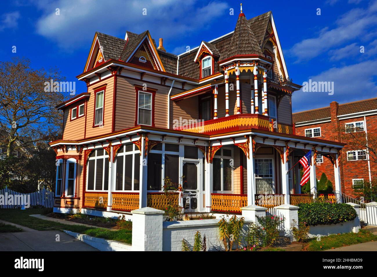 Colorful Victorian Roofs