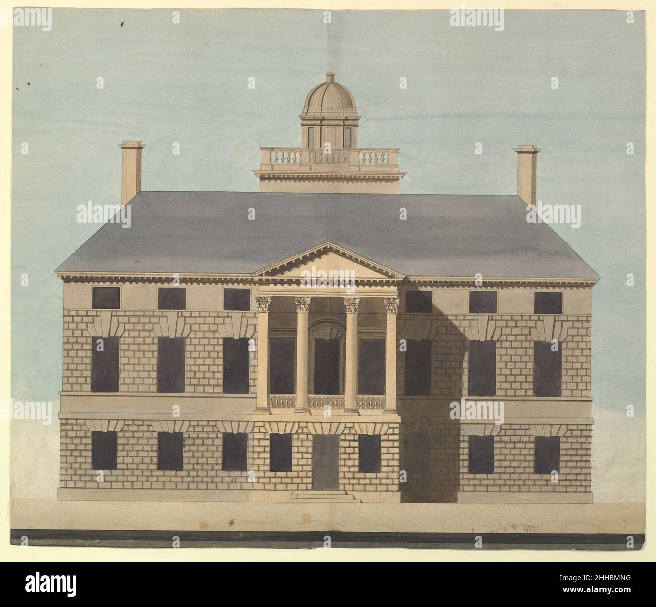 Album of Architectural Sketches and Drawings ca. 1600 and ca. 1840 ...
