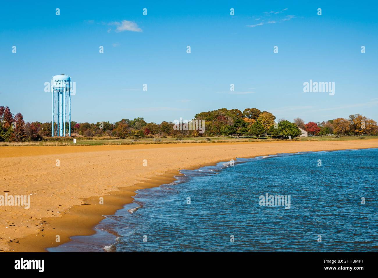 Sandy Point State Park, Maryland Stock Photo - Alamy
