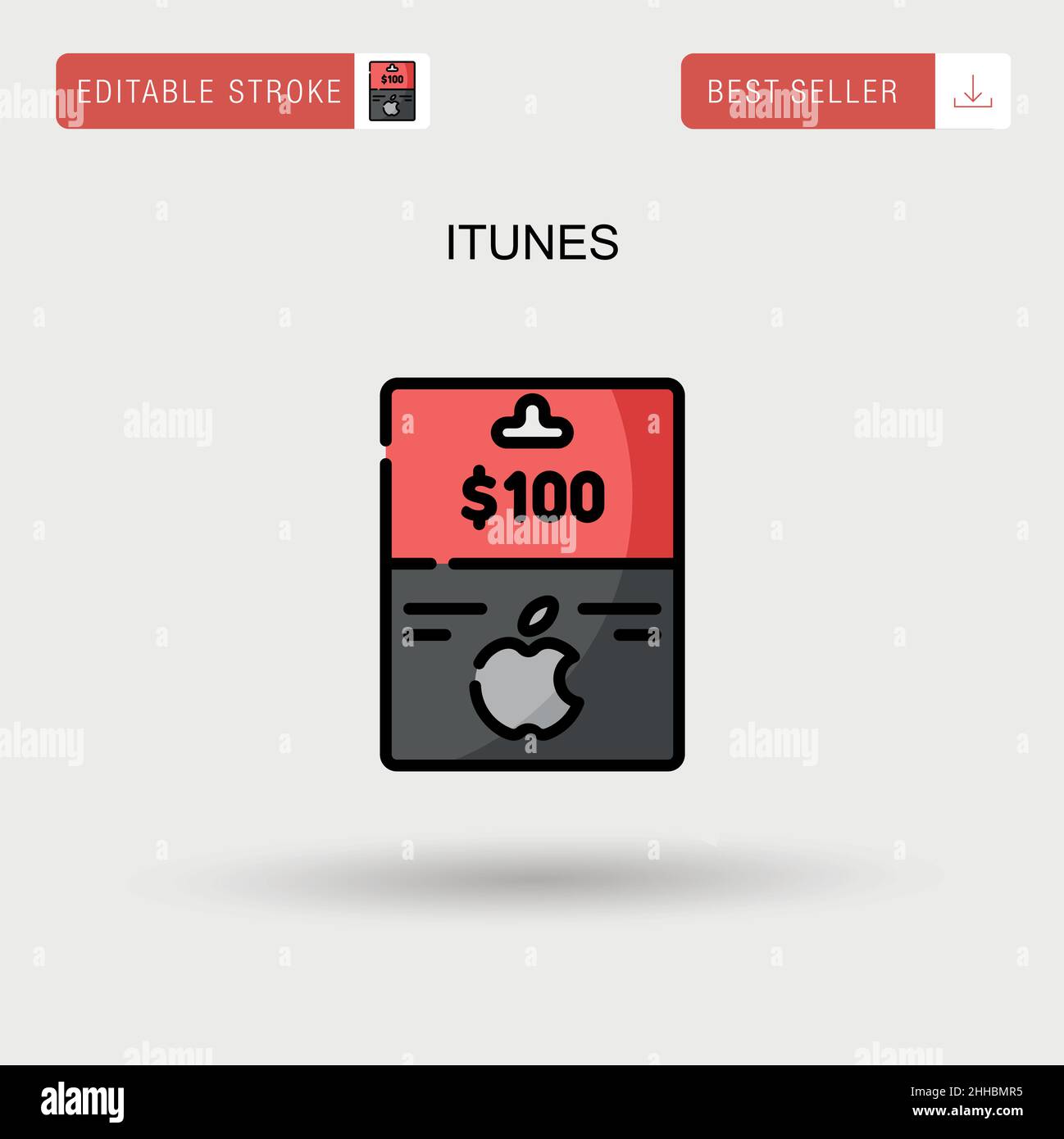 Itunes icon Stock Vector Images - Alamy