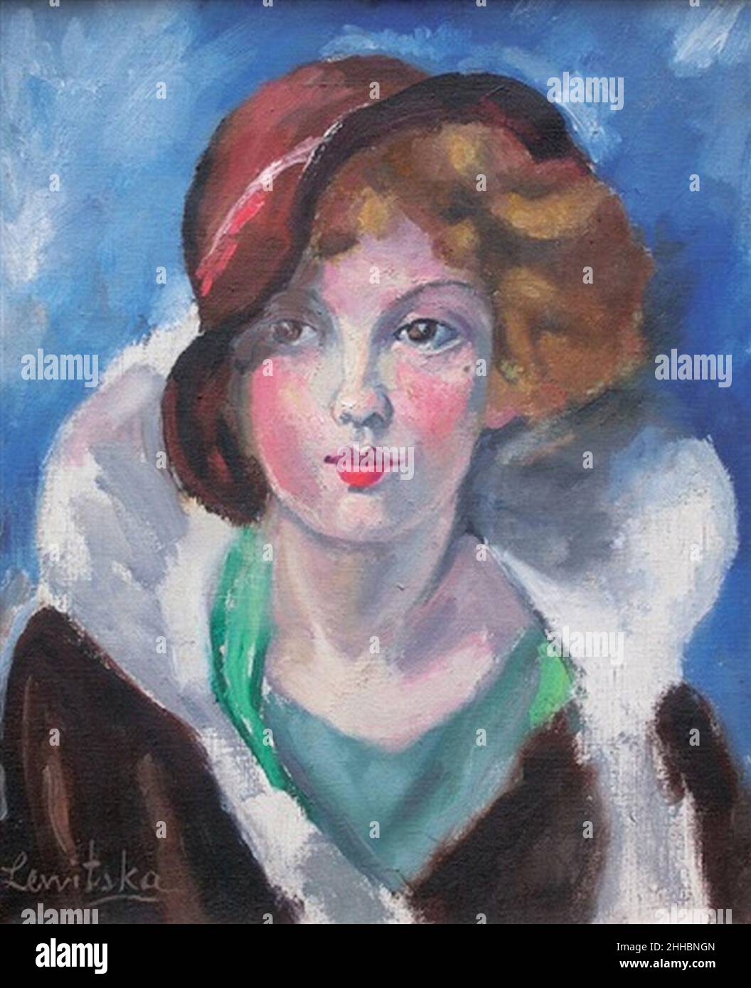 Sonia Lewitska - Portrait d'une Parisienne Stock Photo - Alamy