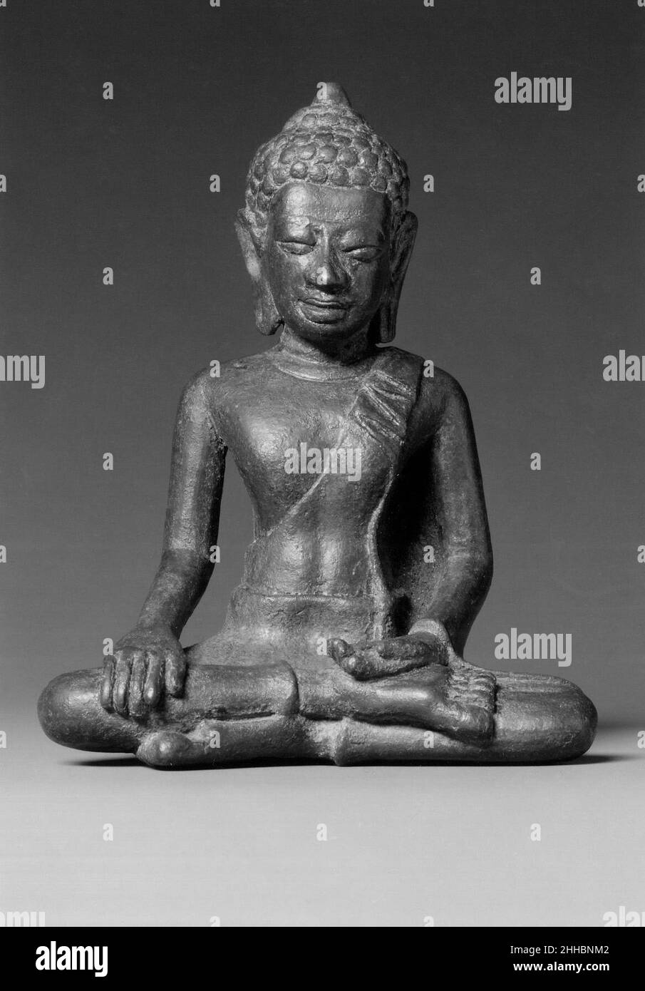 Seated Buddha 9th century Thailand. Seated Buddha 38956 Stock Photo - Alamy