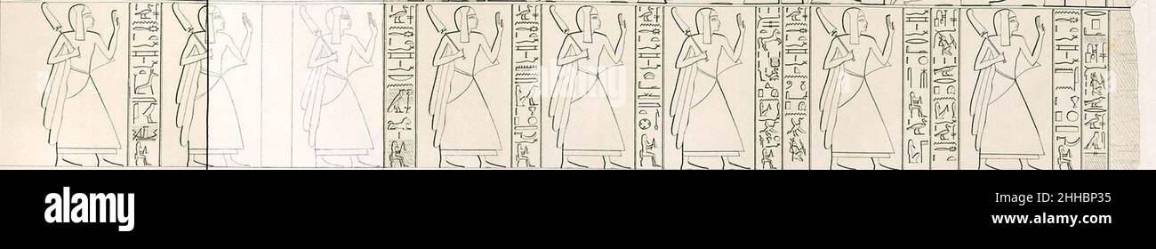 Sons of Ramesses II Stock Photo - Alamy