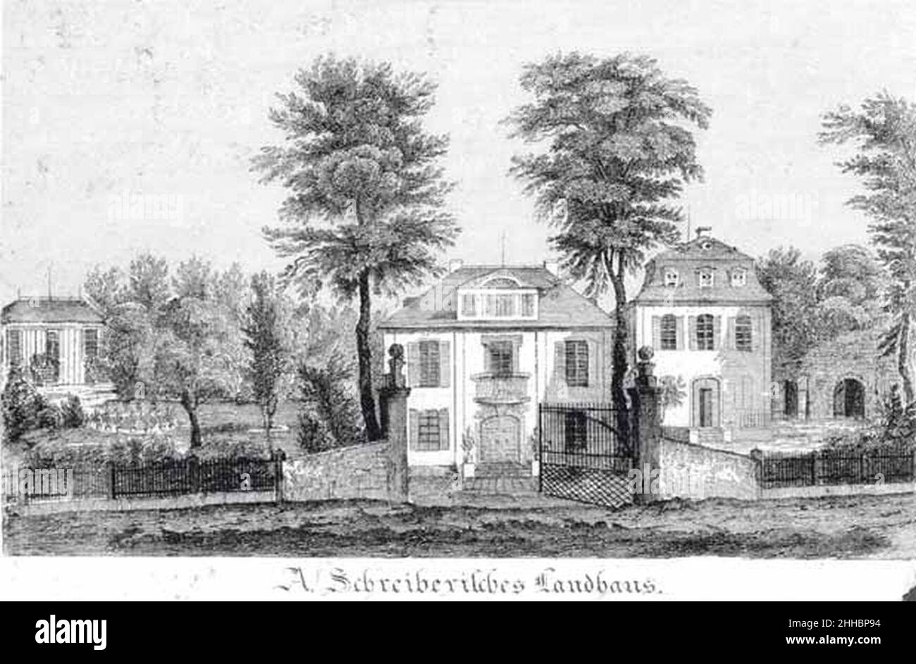 Sontheim Schreiberisches Landhaus Theodor Rausche Stock Photo - Alamy