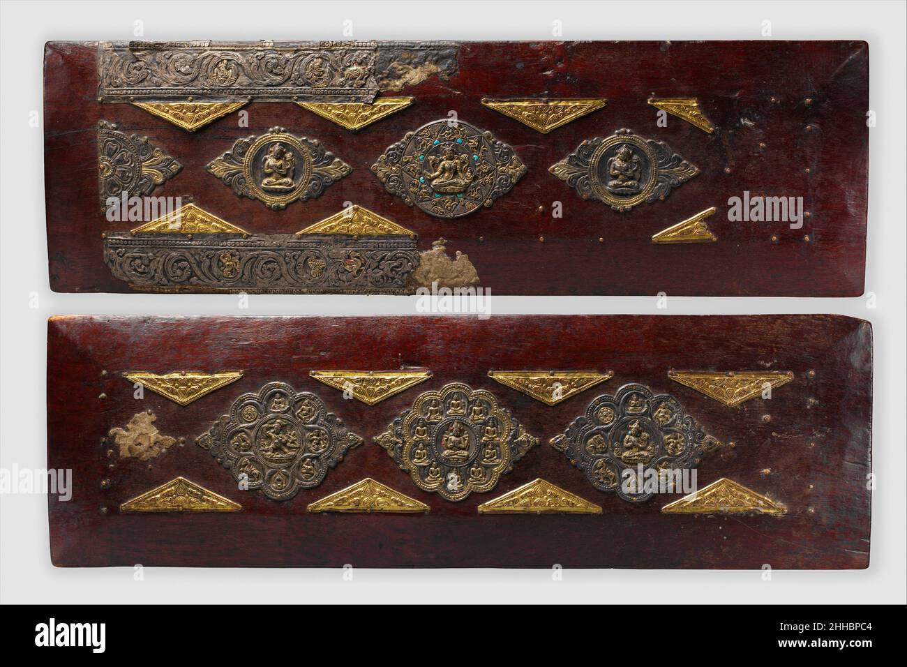 Pair of Book Covers for a Buddhist Text 12th century North India and ...
