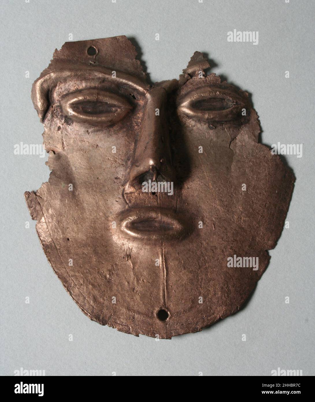 Mask Fragment 10th–16th century Muisca. Mask Fragment 309955 Stock ...