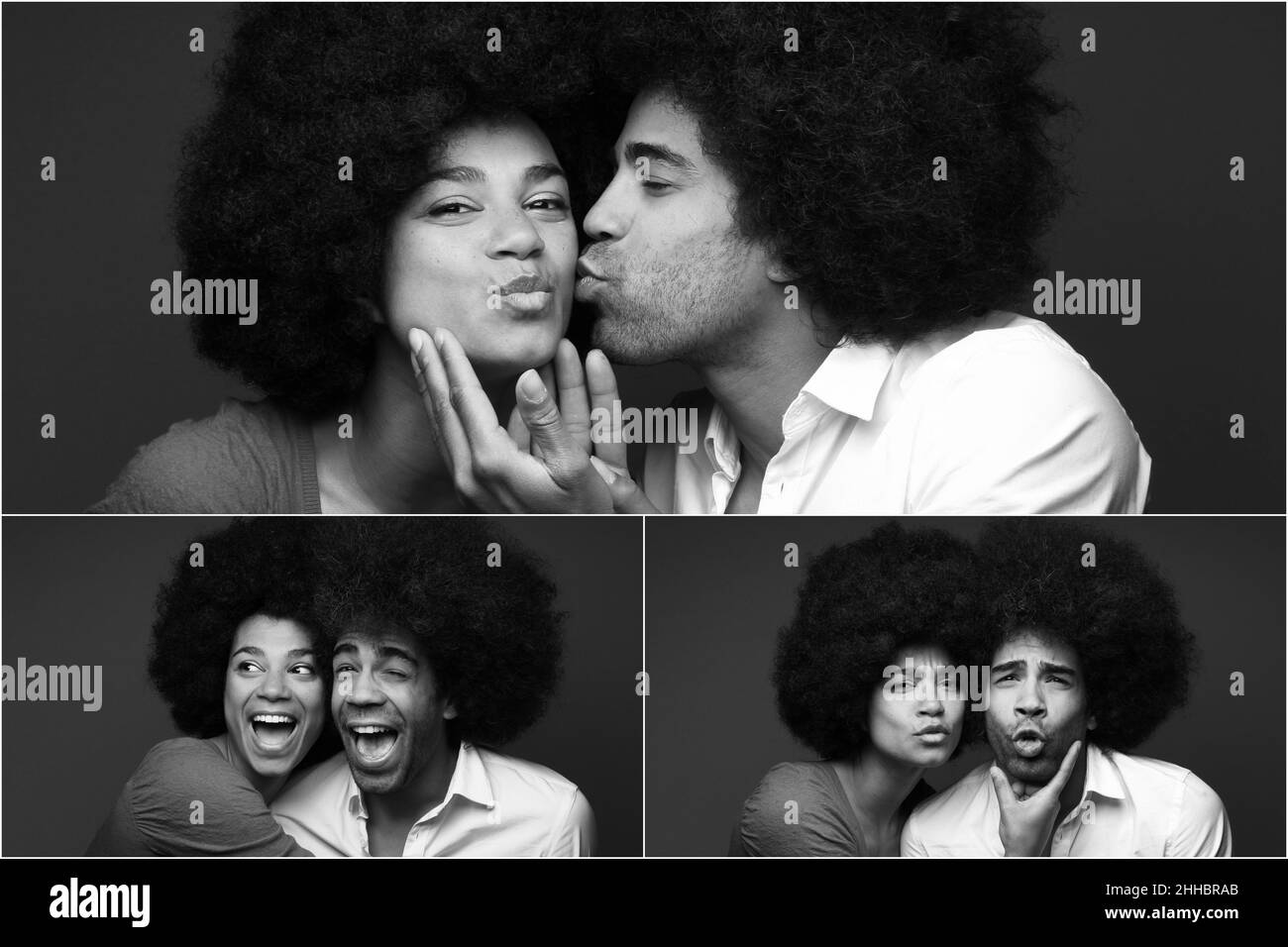 Beautiful happy Love Couple Together Stock Photo - Alamy