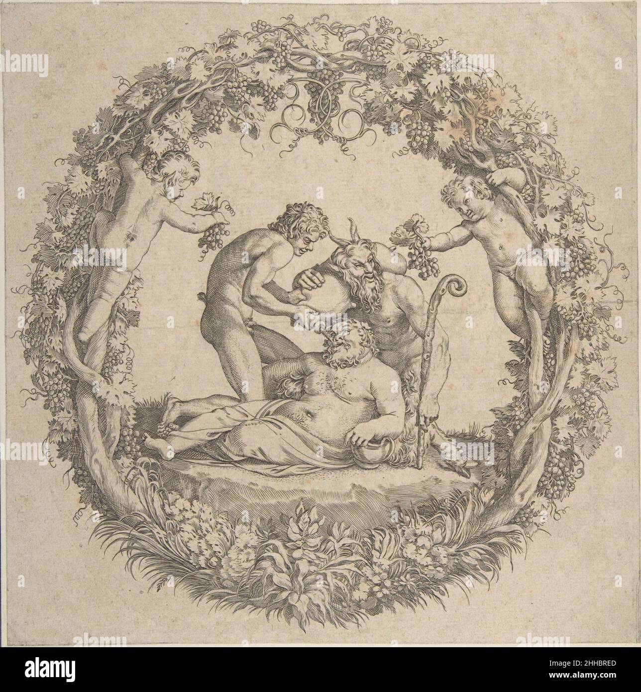 The Drunken Silenus 1560–1609 After Annibale Carracci Italian. The ...