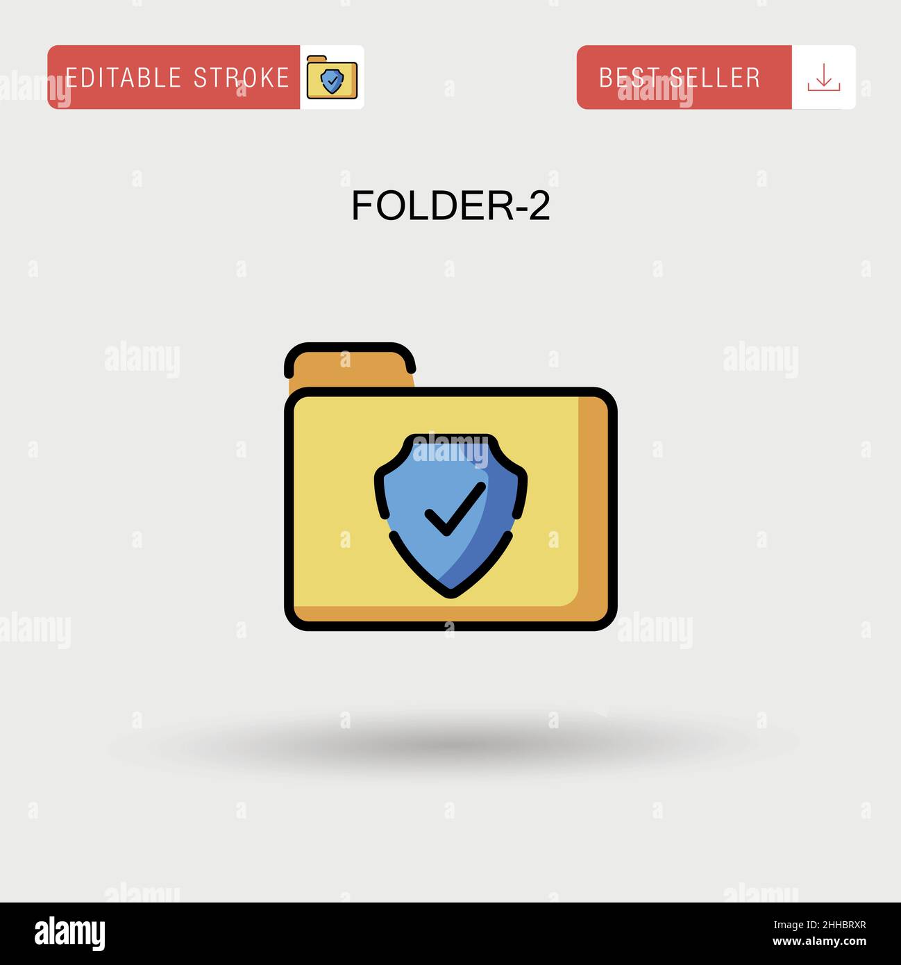 Two blank white presentation Stock Vector Images - Alamy