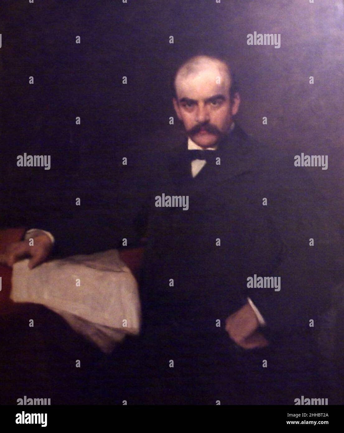 Sophie Koner - Painting of Georg David Klemperer, 1904 Stock Photo - Alamy