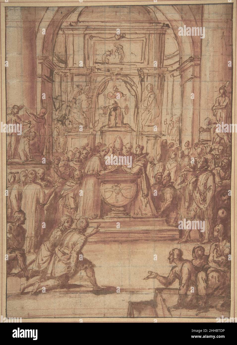 State Baptism of a Child of Noble Blood ca. 1612 Anonymous, Italian ...