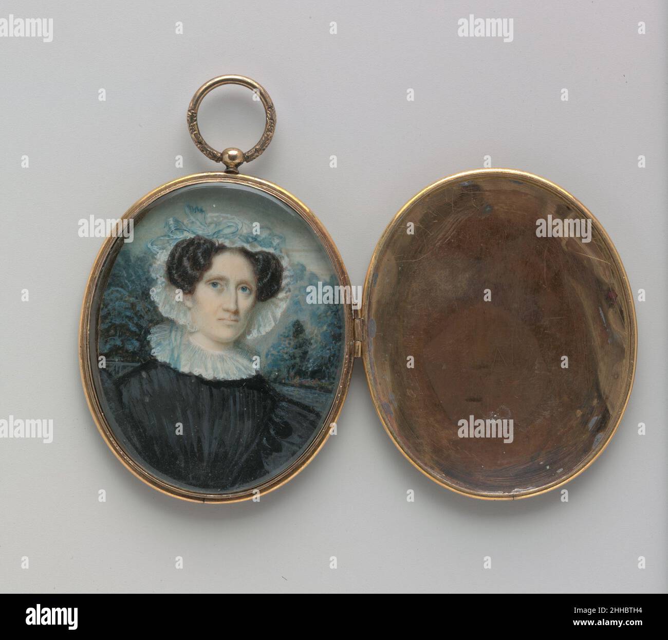 Portrait of a Lady ca. 1835 American. Portrait of a Lady 15196 Stock ...