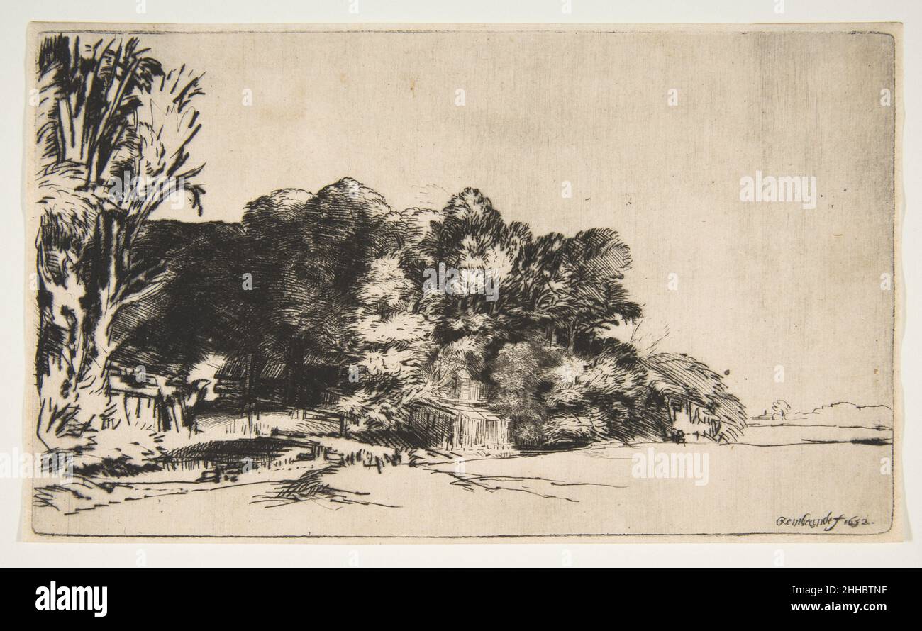 Clump of Trees with a Vista 1652 Rembrandt (Rembrandt van Rijn) Dutch ...