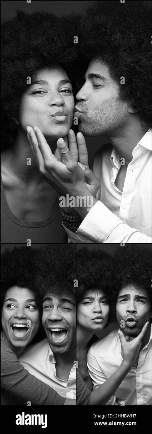 Beautiful happy Love Couple Together Stock Photo - Alamy