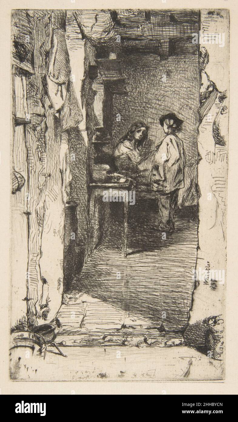 The Rag Gatherers (Rag Pickers, Quartier Mouffetard, Paris) 1858 James ...